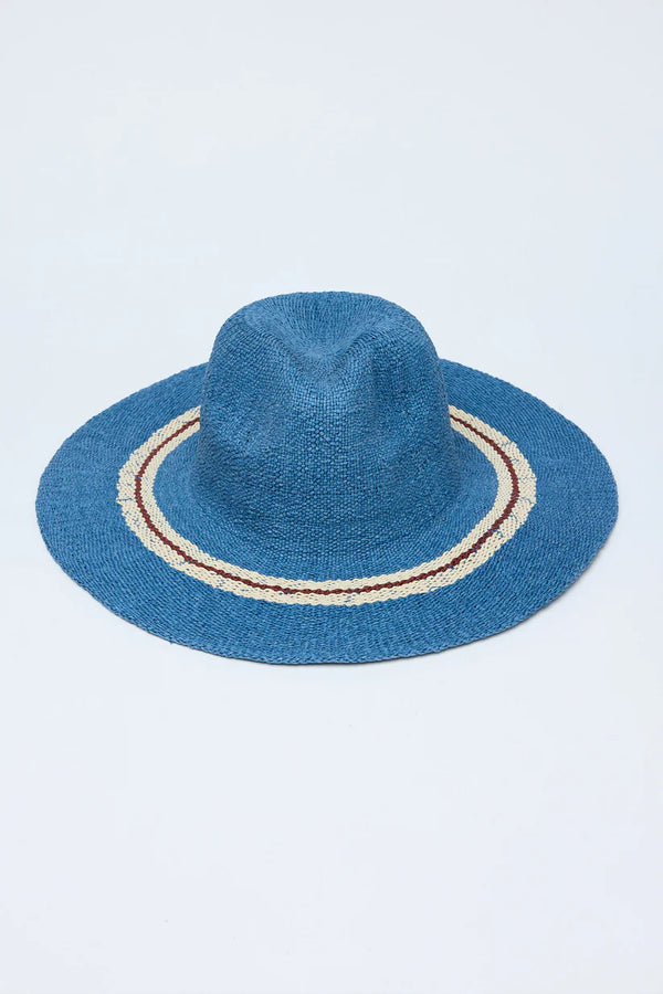 Marina Hat - Navy/Red - French Cargo