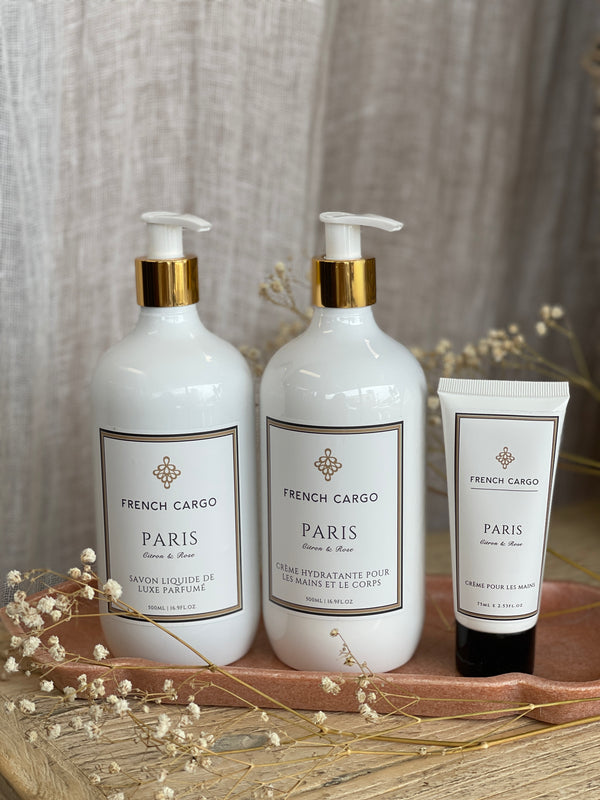 French Cargo Hand & Body Lotion - Paris - Signature Collection