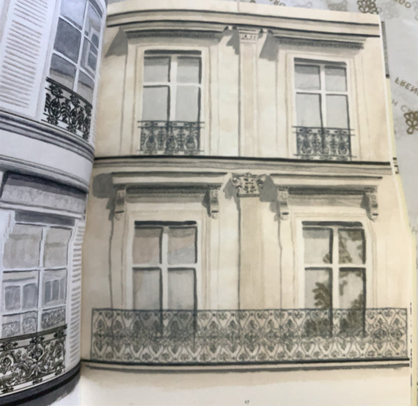 The Facades of Paris - Windows, Doors, Balconies Book - French Cargo